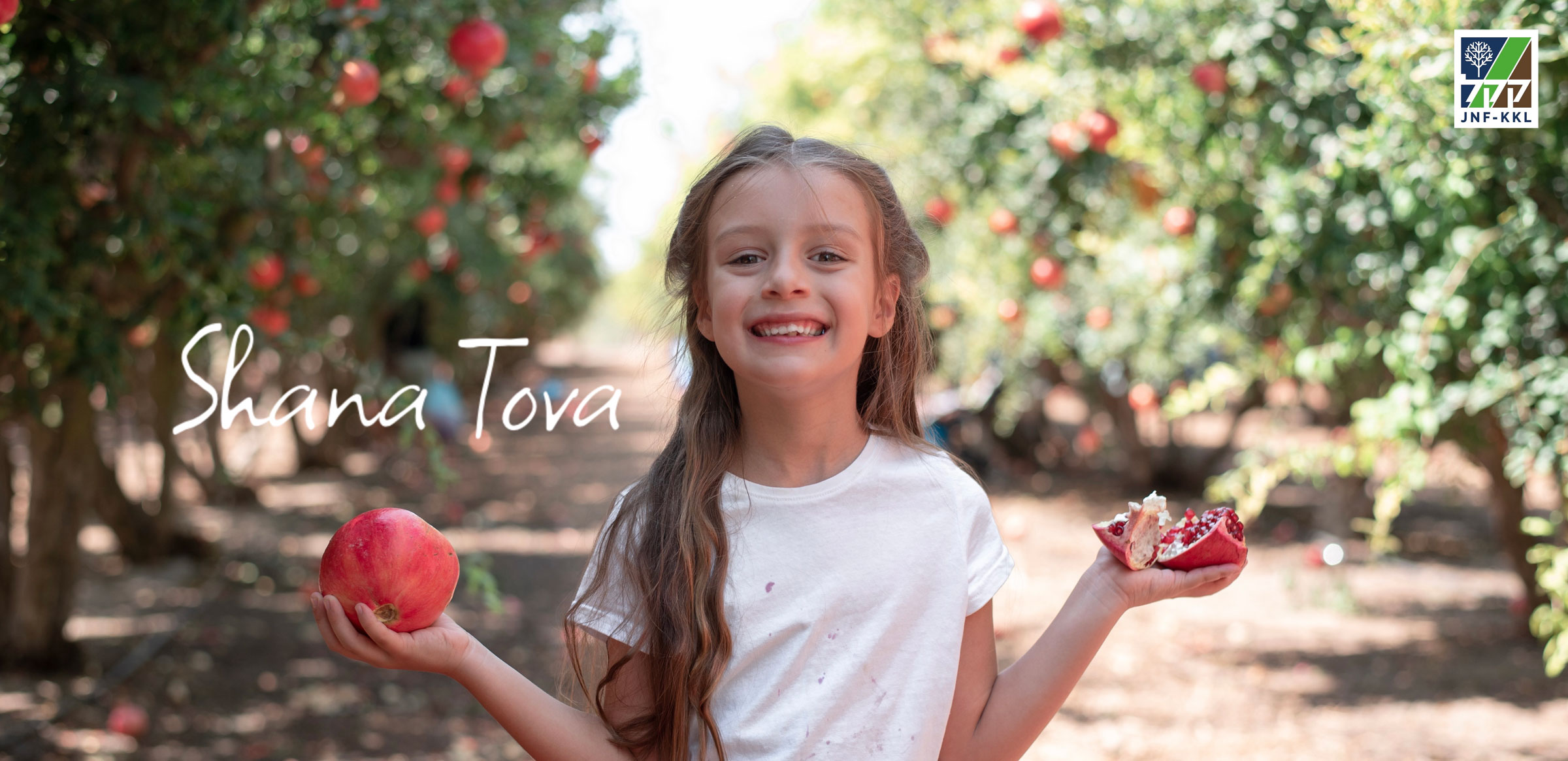 Shana Tova u’Metuka in 5784! · Jüdischer Nationalfonds